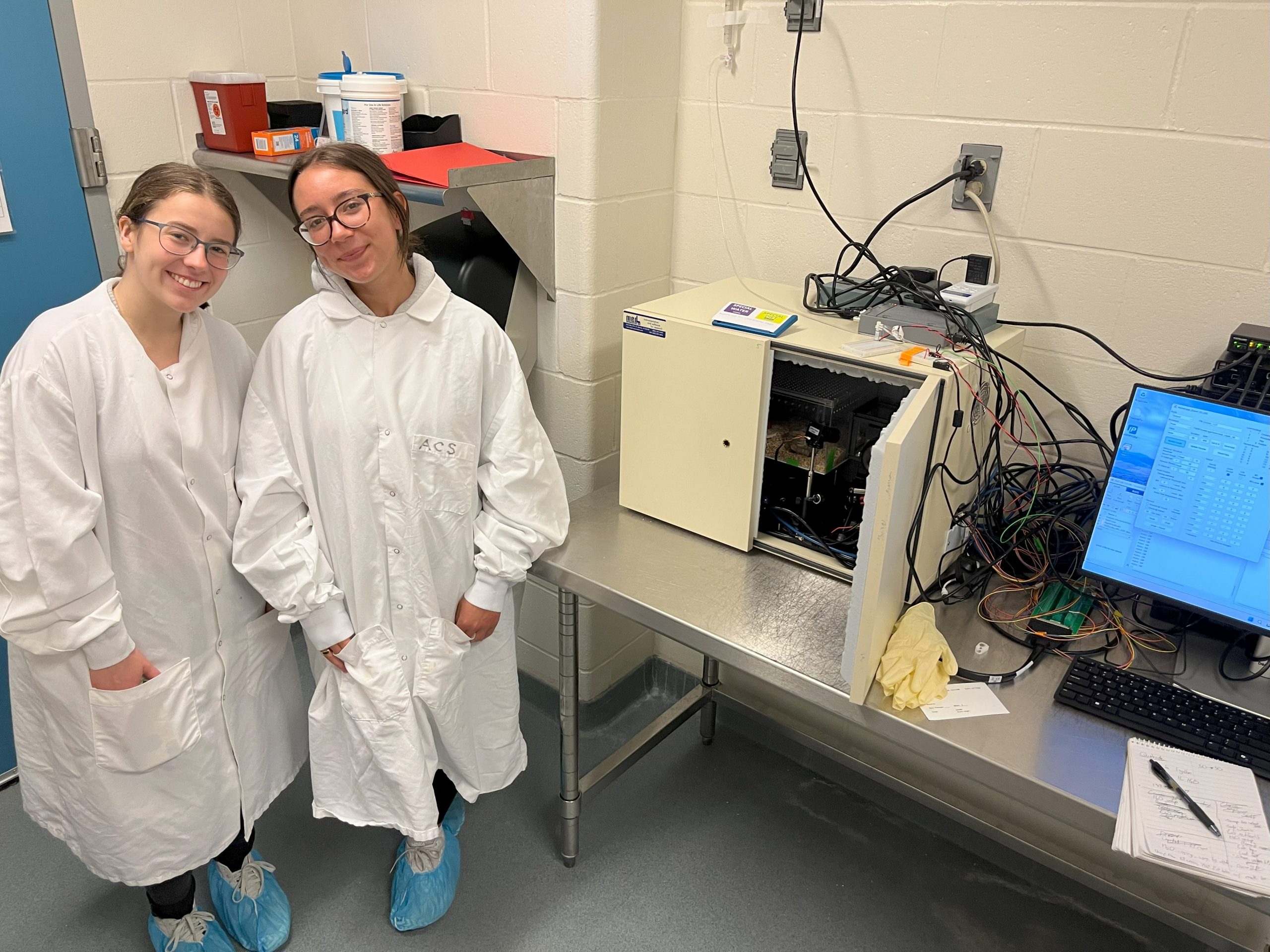 Breaking News: Audette Lab Runs First Experiment | Audette Lab of ...